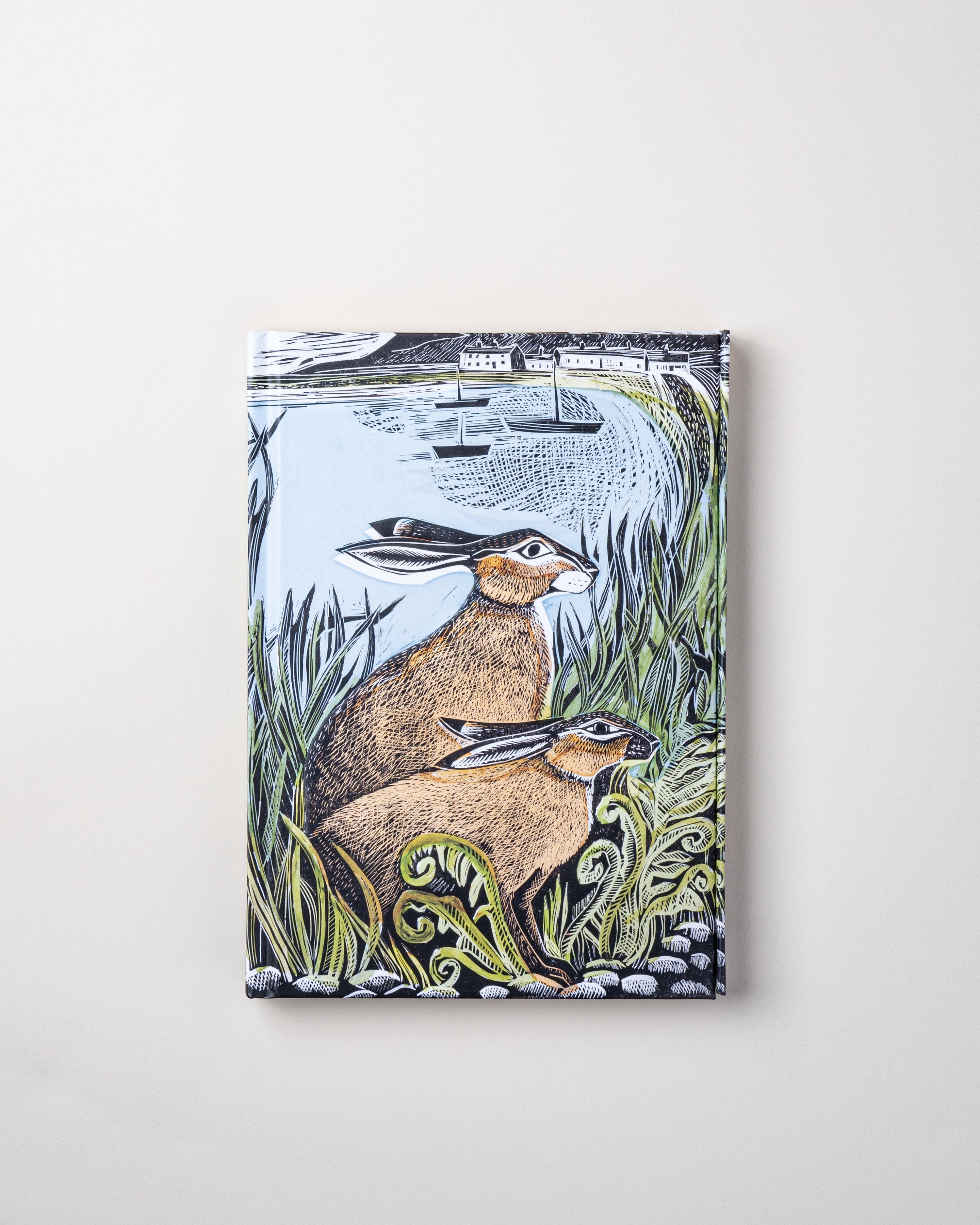 Angela Harding Rathlin Hares Foiled Journal